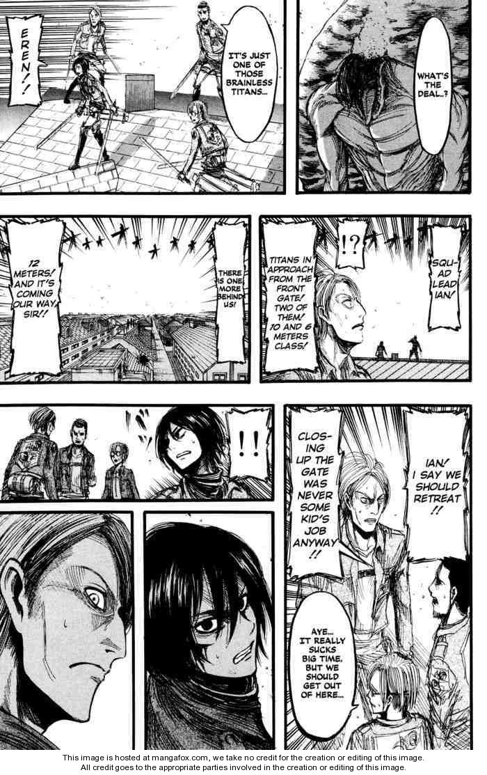 Attack On Titan, Chapter 13 - Attack On Titan Manga Online