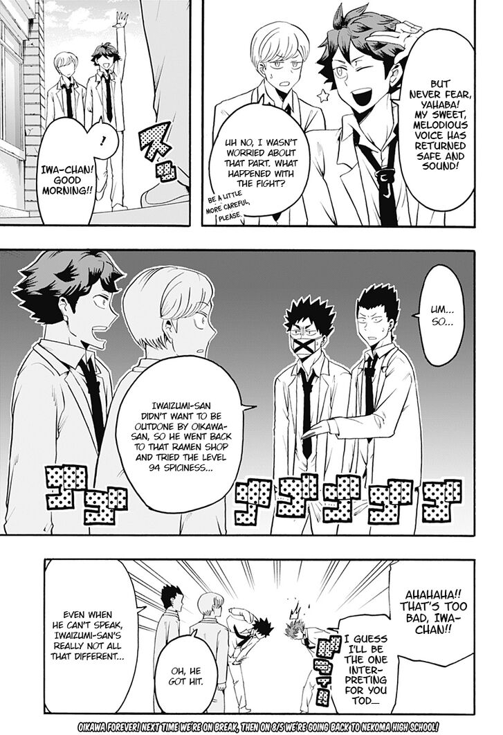 Haikyuu-bu!!, Chapter 10 - Haikyuu-bu!! Manga Online