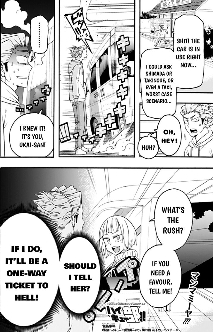 Haikyuu-bu!!, Chapter 28 - Haikyuu-bu!! Manga Online