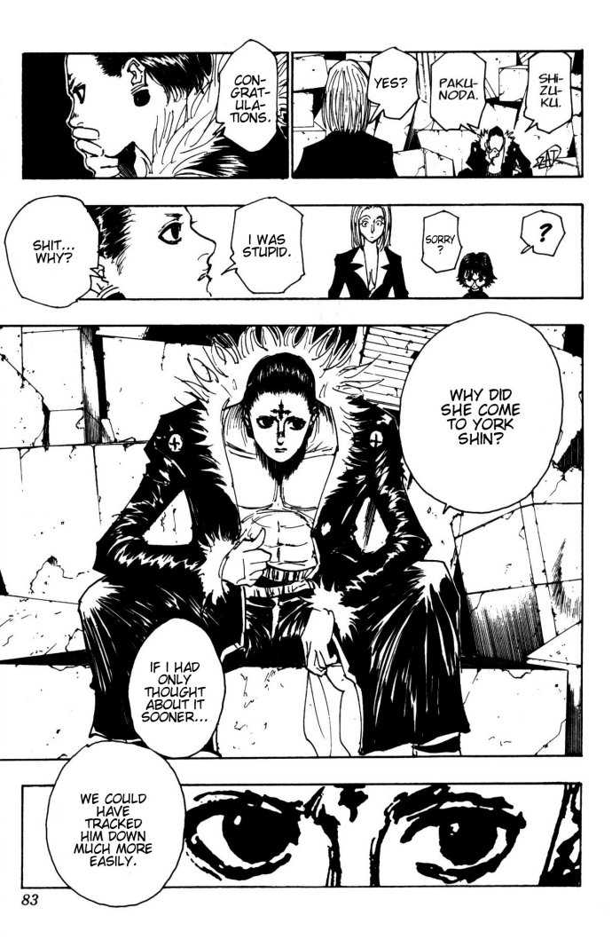Hunter X Hunter, Chapter 109 - Hunter X Hunter Manga Online
