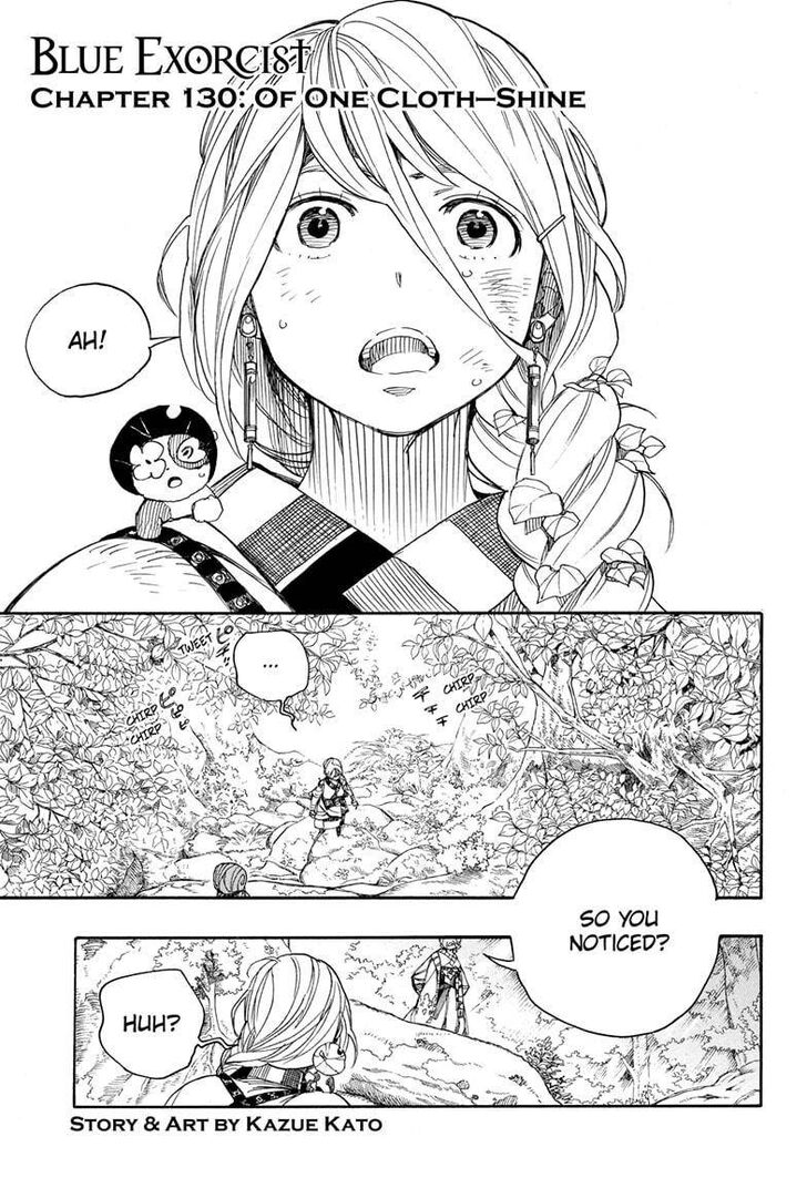 Blue Exorcist, Chapter 130 - Blue Exorcist Manga Online