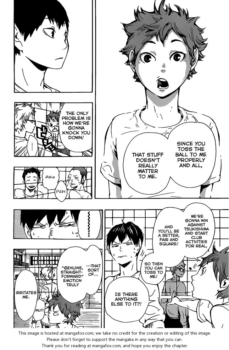Haikyuu!! Manga, Chapter 6 - Haikyuu!! Manga Manga Online