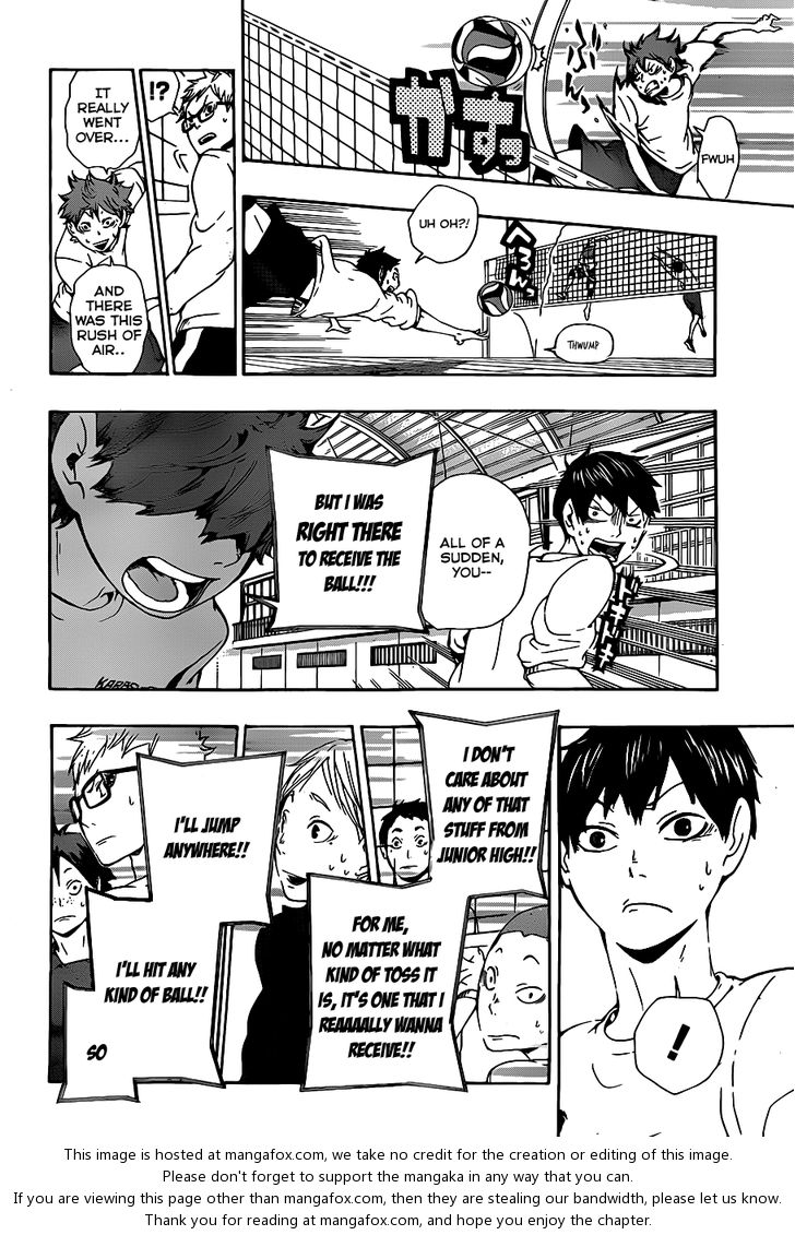 Haikyuu!! Manga, Chapter 6 - Haikyuu!! Manga Manga Online