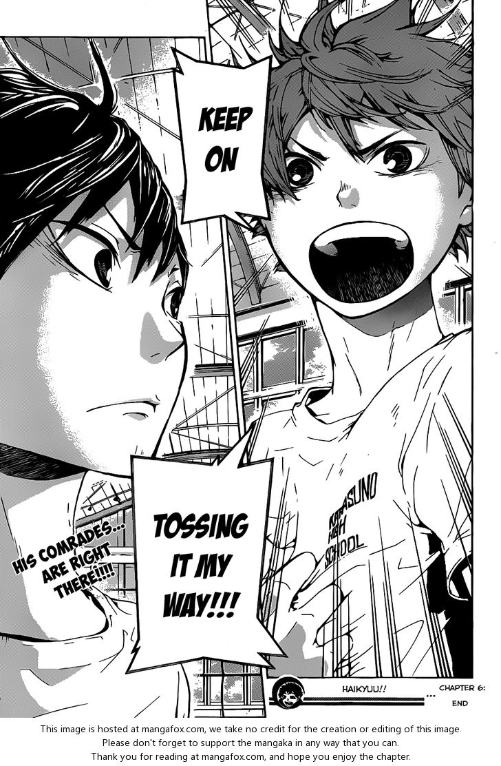 Haikyuu!! Manga, Chapter 6 - Haikyuu!! Manga Manga Online