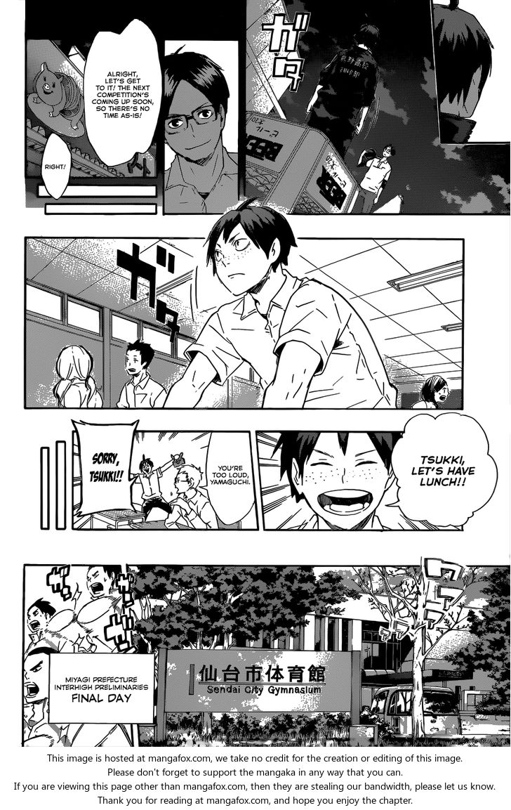 Haikyuu!! Manga, Chapter 70 - Haikyuu!! Manga Manga Online