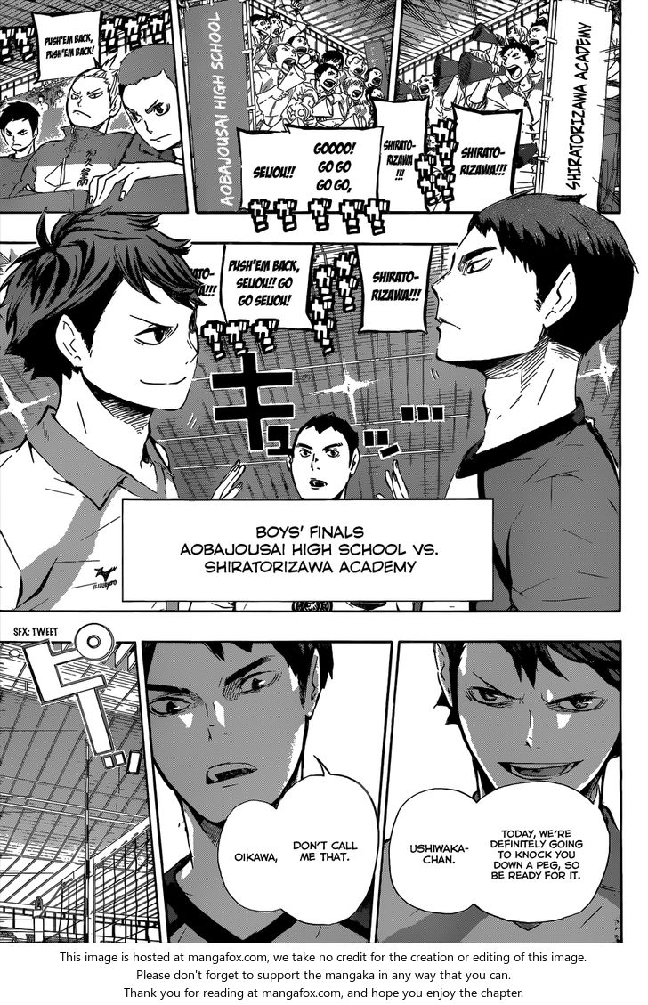 Haikyuu!! Manga, Chapter 70 - Haikyuu!! Manga Manga Online