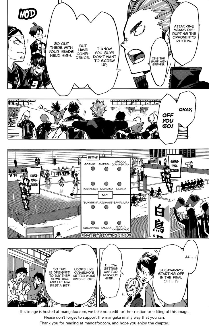 Haikyuu!! Manga, Chapter 175 - Haikyuu!! Manga Manga Online