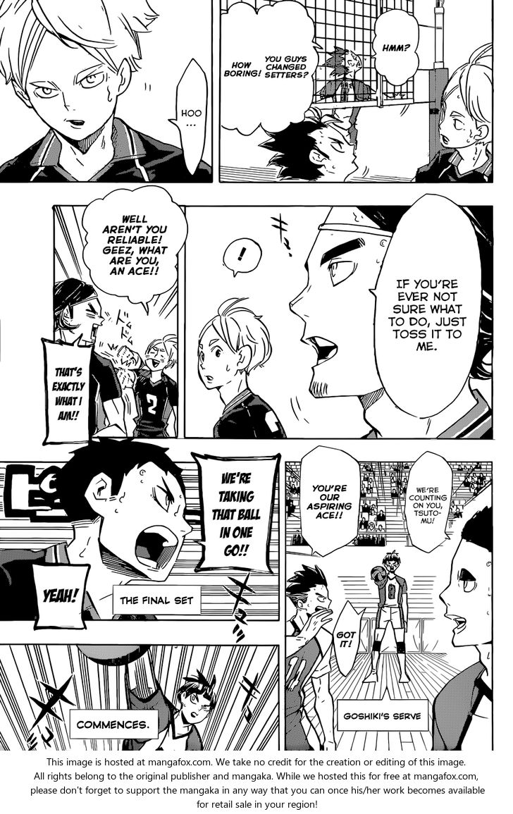 Haikyuu!! Manga, Chapter 175 - Haikyuu!! Manga Manga Online