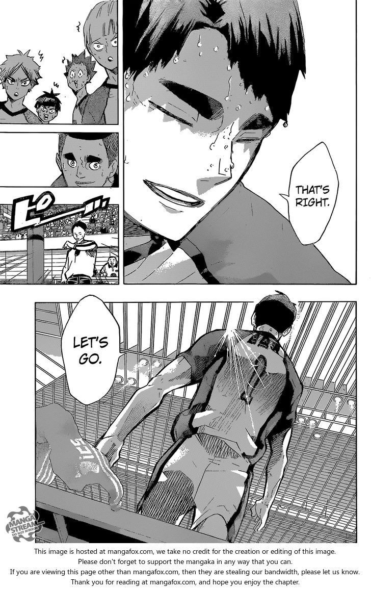 Haikyuu!! Manga, Chapter 185 - Haikyuu!! Manga Manga Online