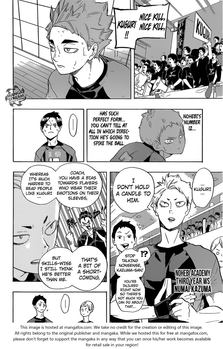 Haikyuu!! Manga, Chapter 201 - Haikyuu!! Manga Manga Online