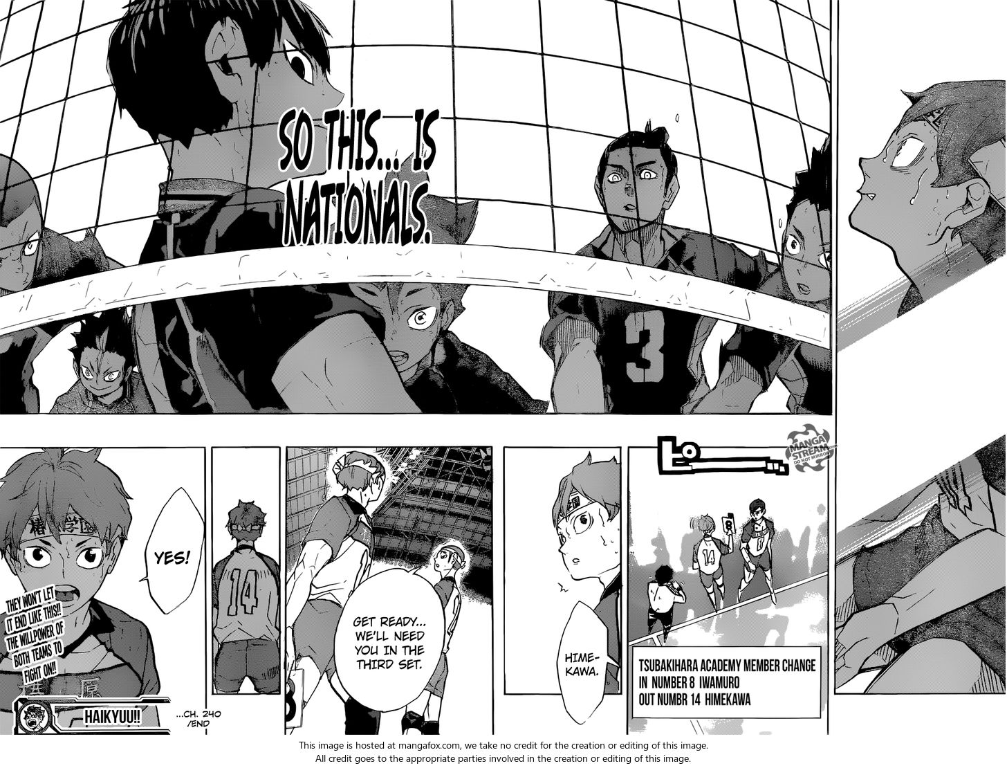 Haikyuu!! Manga, Chapter 240 - Haikyuu!! Manga Manga Online