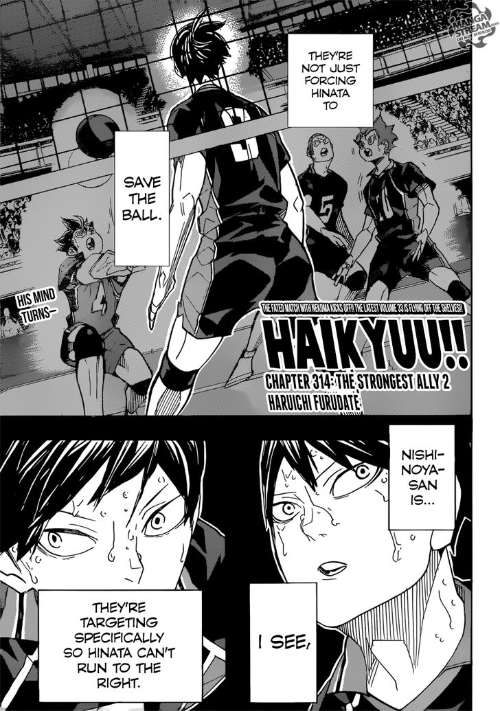 Haikyuu!! Manga, Chapter 314 - Haikyuu!! Manga Manga Online